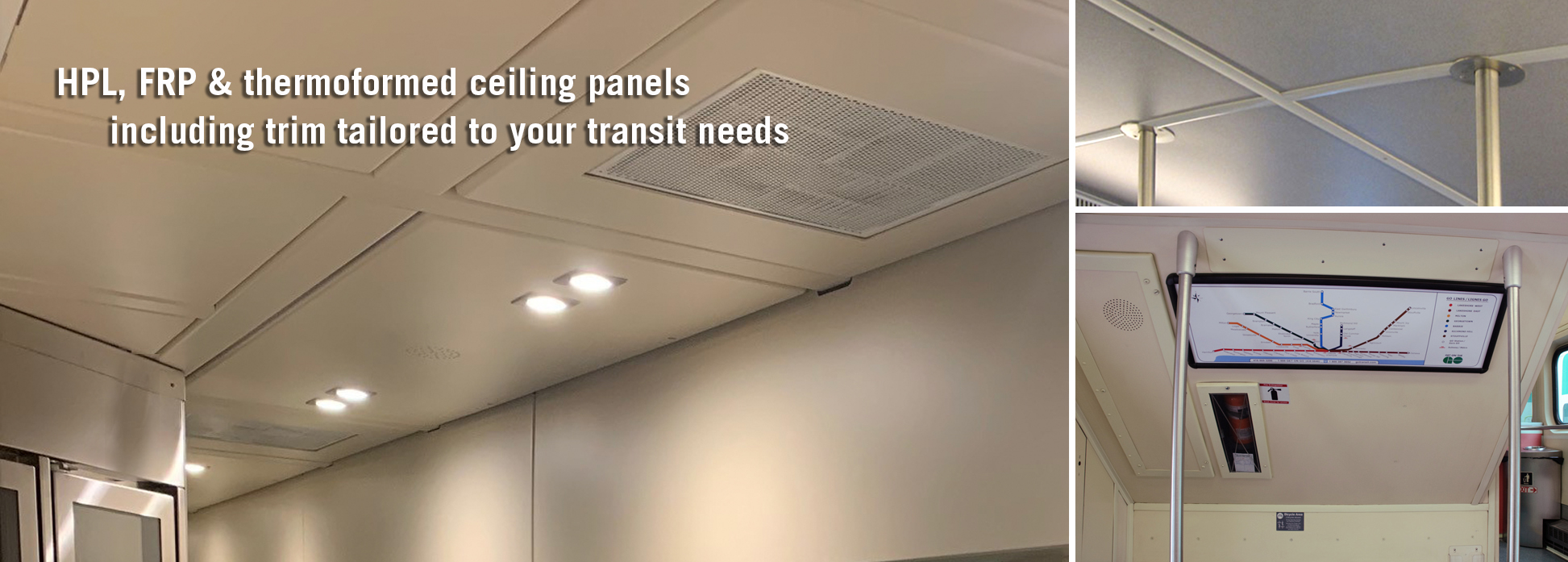 Ceilings | Transit Solutions | INPS Group